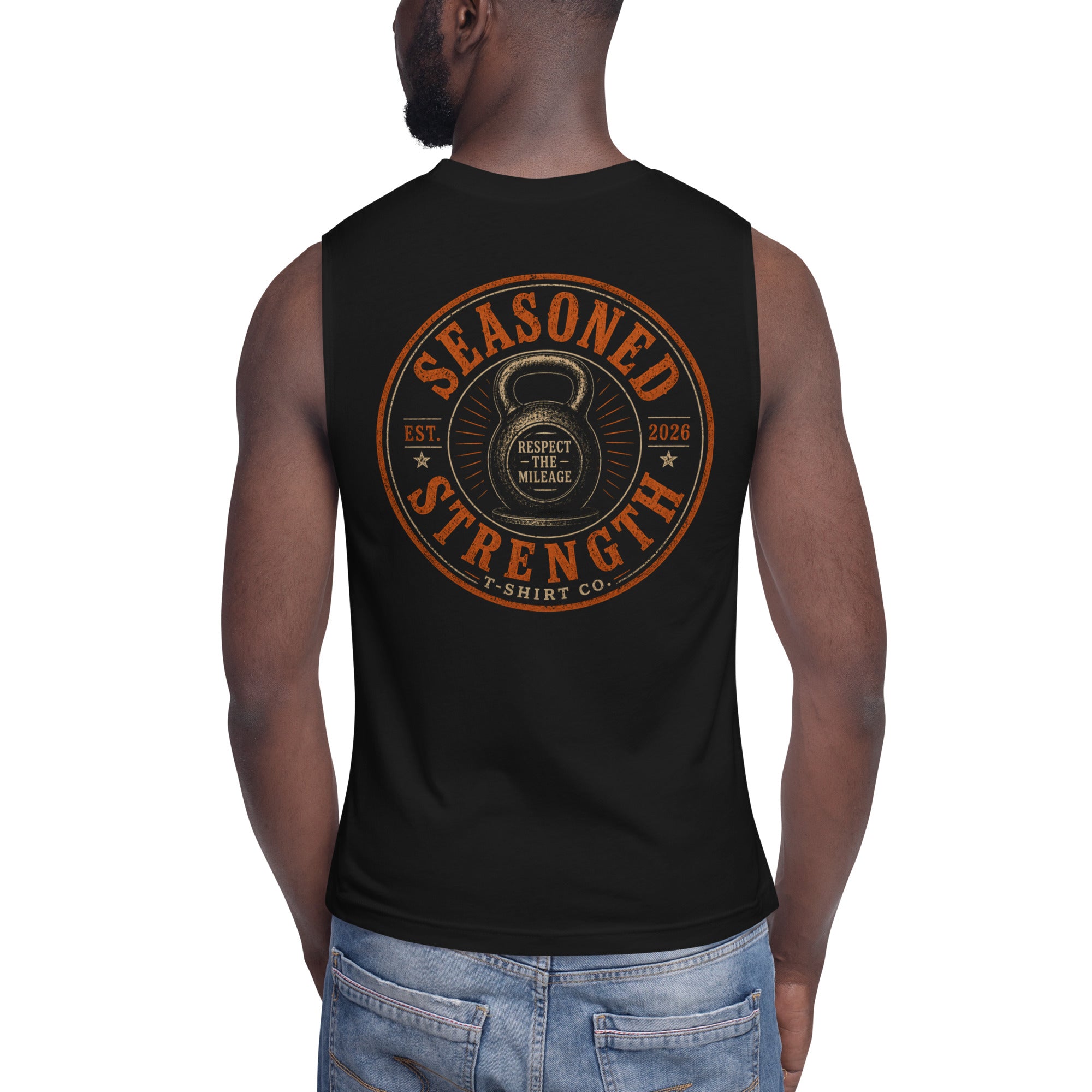 Flagship Tank - Sleeveless Gym Shirt | Seasoned Strength – Seasoned ...